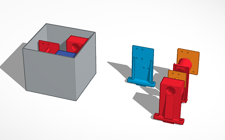 3d Design 4 Screw Filament Runout Sensor Mount Tinkercad