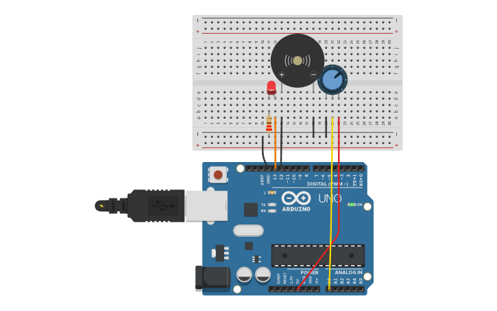 Circuit design 5b_Analog_Input - Tinkercad