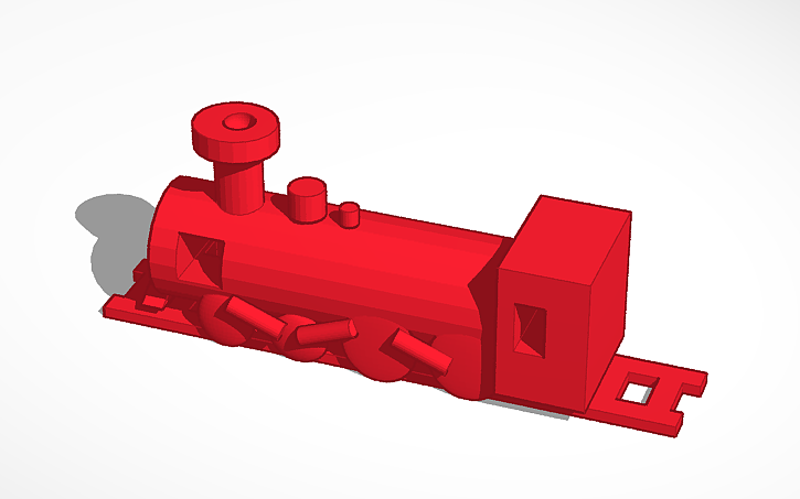 3D design Train - Tinkercad