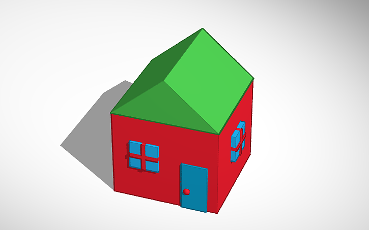 3D design Model House - Tinkercad