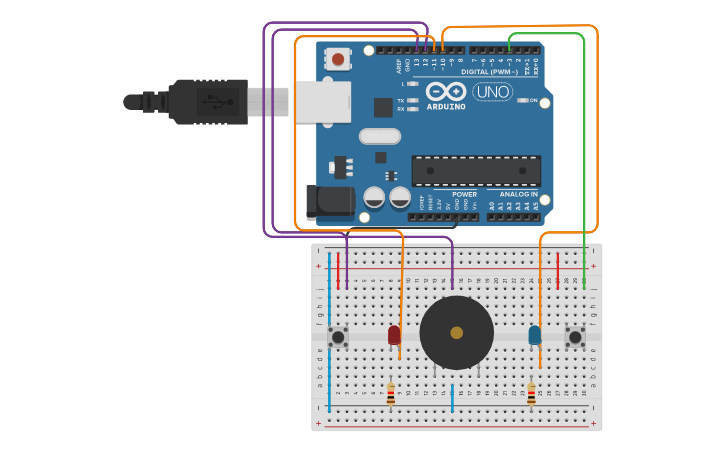 Circuit design Game - Tinkercad