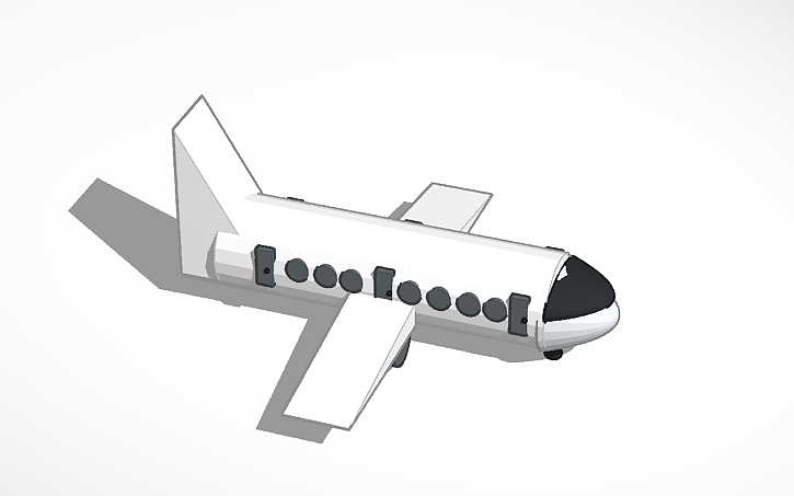 3D design Airbus A320 - Tinkercad