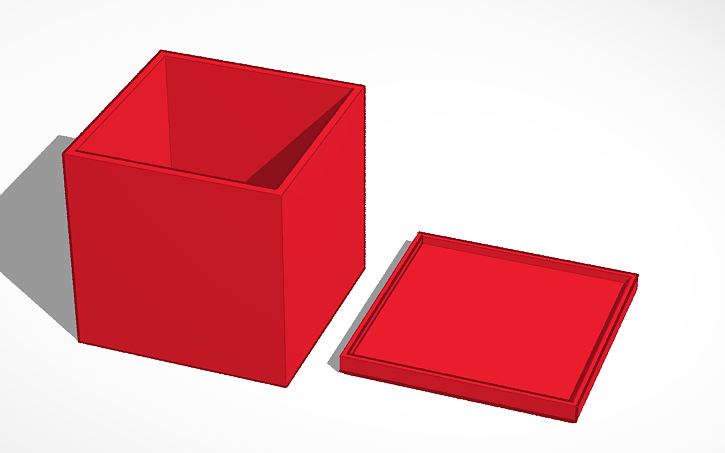 3d Design Box Tinkercad