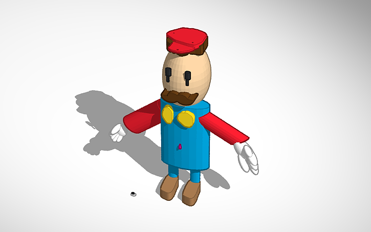 3D design mario | Tinkercad