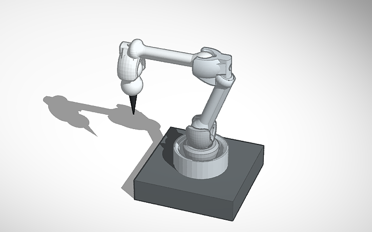 3D design Robot arm - Tinkercad