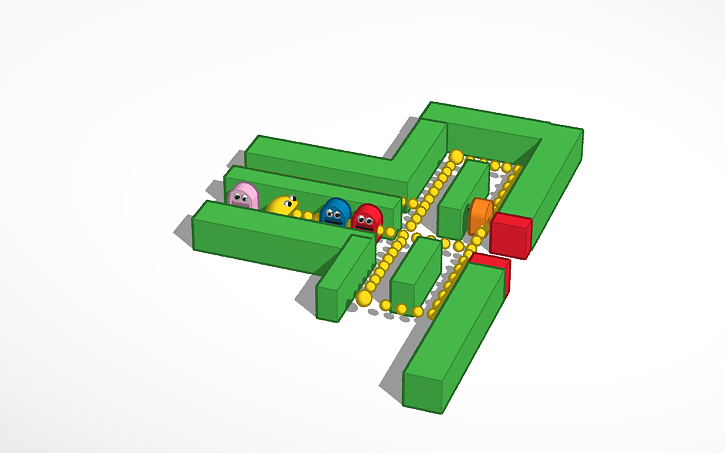 3D design Pac-Man | Tinkercad