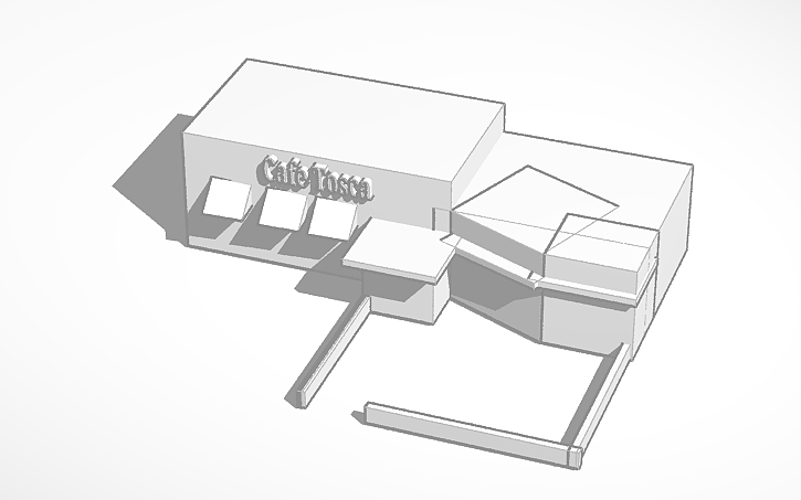 3D design Cafe Tosca | Tinkercad