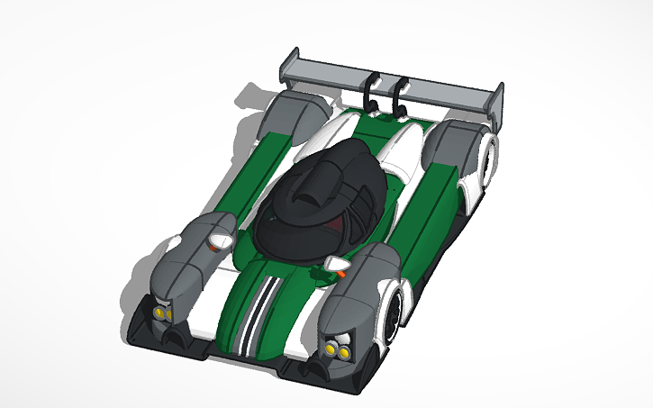 3D design LMP Car - Tinkercad