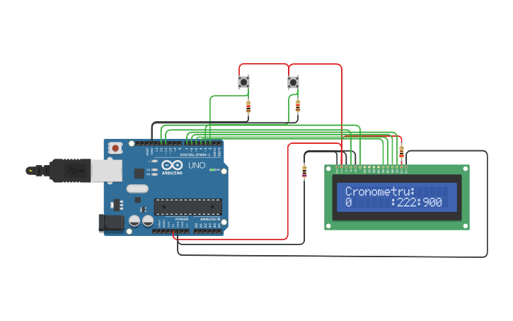 Circuit Design Timer Tinkercad