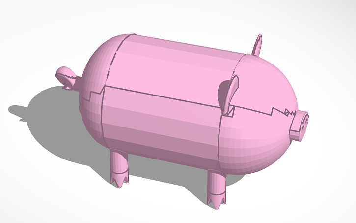 3D design Piglet | Tinkercad