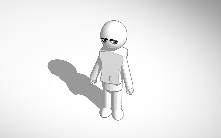 3D design Person base - Tinkercad