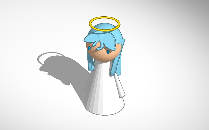 3D design Angel - Tinkercad