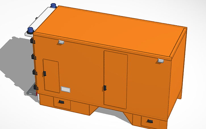 3D design STEMO Aufbau für SIKU - Tinkercad