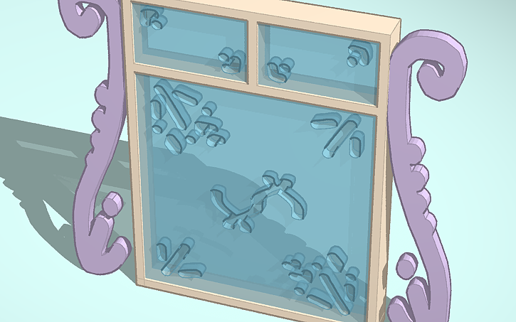 3D design Copy of frosty window art contest !! - Tinkercad
