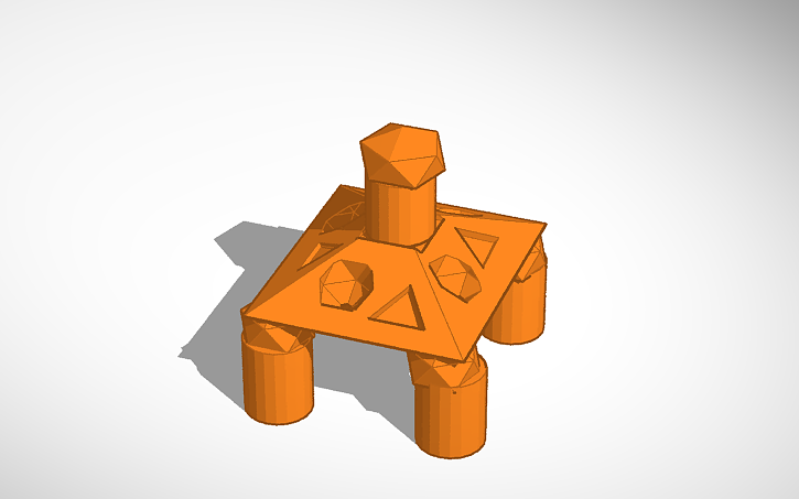 3D design Roof - Tinkercad