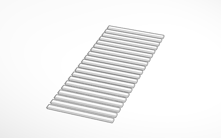 3d Design Railroad Ties Tinkercad