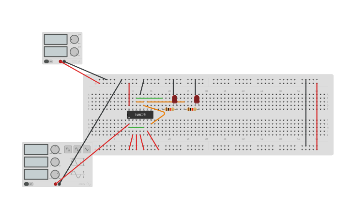 Circuit Design Exp 10 Sync Up Counter Tinkercad