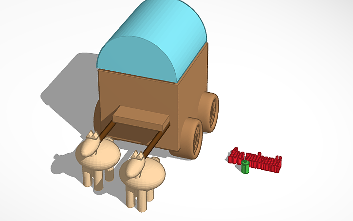 3D design Carretó de l'arquera - Tinkercad