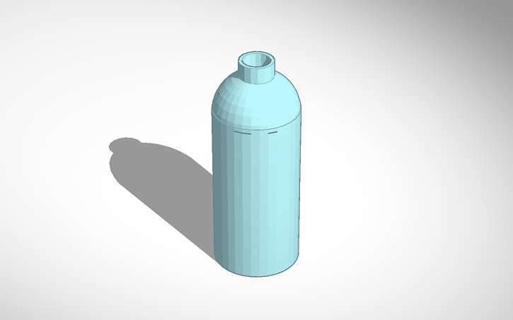 3D design bottle - Tinkercad