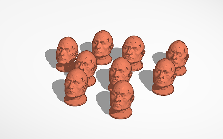 3D design Rock the croc charms - Tinkercad