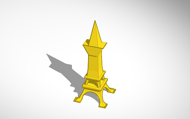 3D design tower | Tinkercad