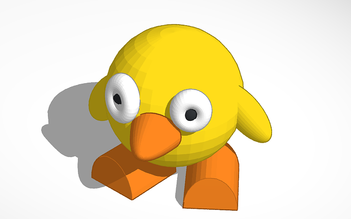 3d Design Duck Tinkercad