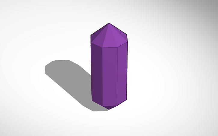 3d Design Crystal Tinkercad