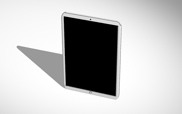 3D design iPad 7th Gen - Tinkercad