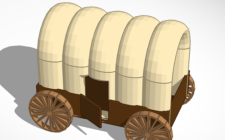 3D design Wagon - Tinkercad