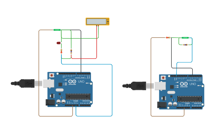 Circuit design Pull_down-Pull_up - Tinkercad