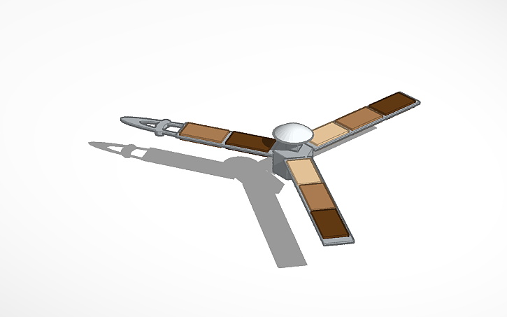 3D design Juno Orbiter - Tinkercad