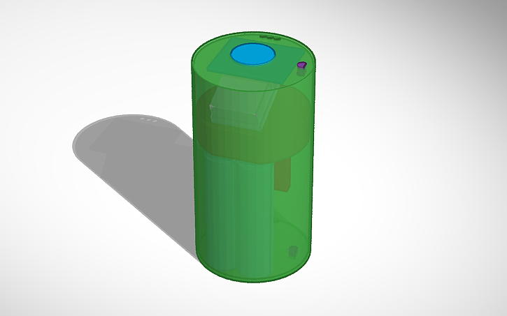 3D design CanSat - Tinkercad