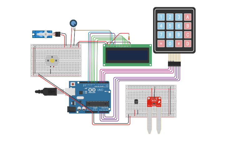 Circuit design Copy of Invernadero | Tinkercad
