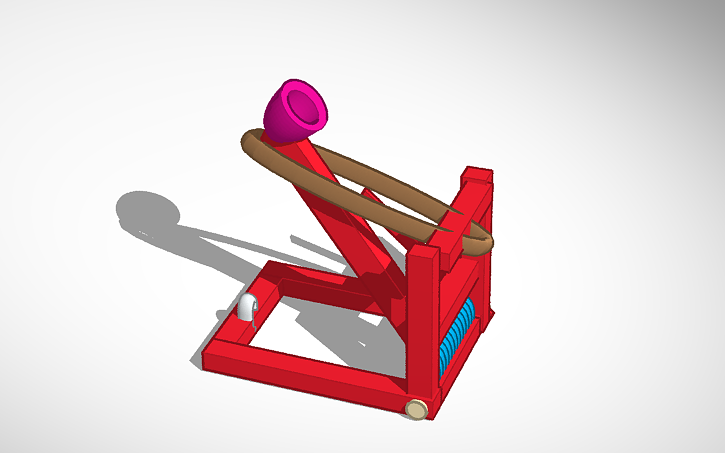 3D design Catapult - Tinkercad