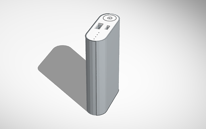 3D design Занятие 10 Power Bank - Tinkercad