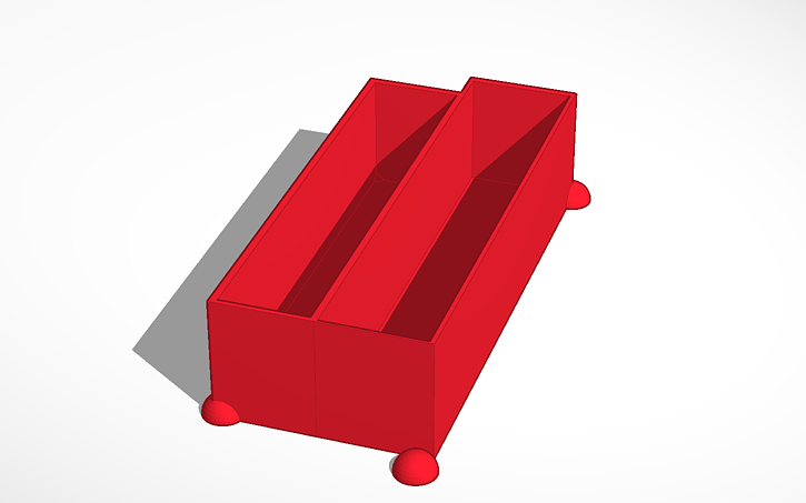 3D design Silverware tray | Tinkercad