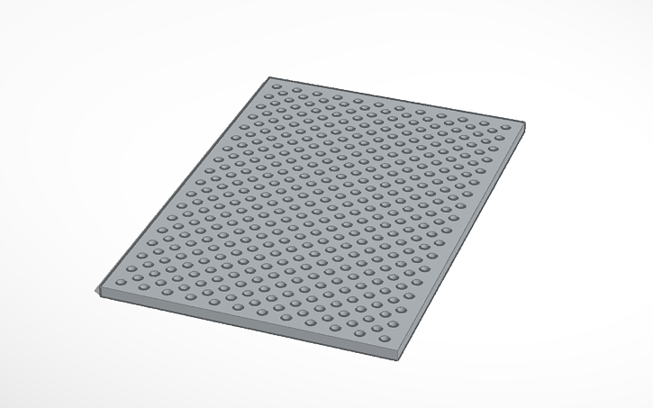 3D design Large Vex IQ Plate - Tinkercad
