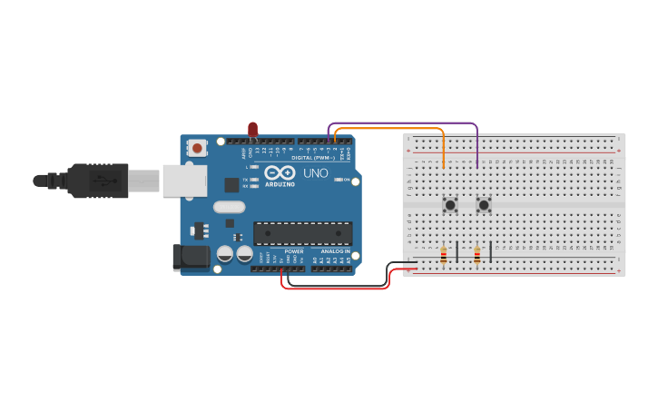 Circuit design T3 actividad2 | Tinkercad
