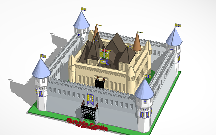 3D design Disney Castle | Tinkercad