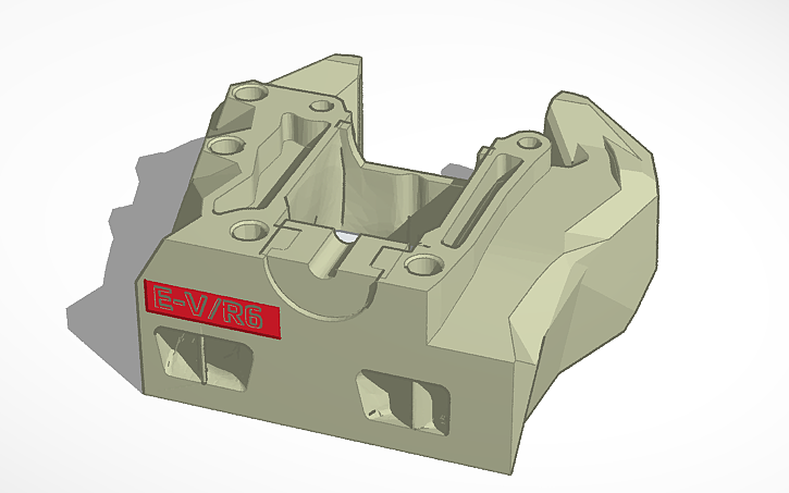 3D design Voron Stealthburner MK8 Front CW2 | Tinkercad