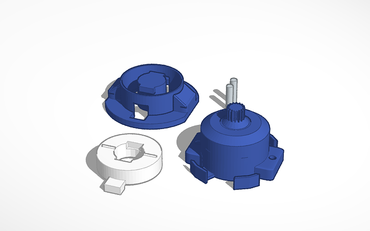 3D design Beyblade Burst Power Driver(1lion1) - Tinkercad