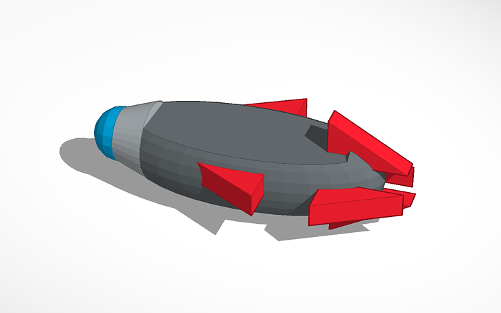 3D design torpedo sab | Tinkercad