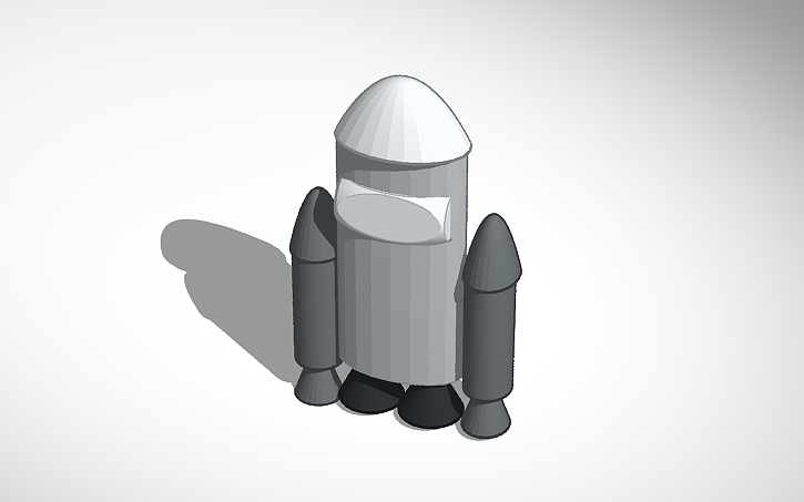 3D design Rocket_Ship (Ryan) | Tinkercad