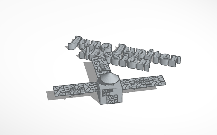 3D design Juno Orbiter Jupiter | Tinkercad