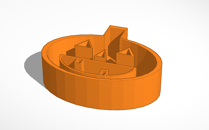 3D design Jack-o-lantern | Tinkercad