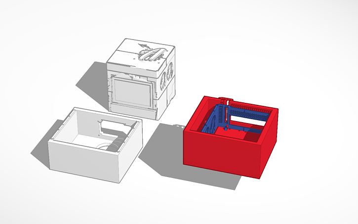 3D design mini pc mb compartment | Tinkercad