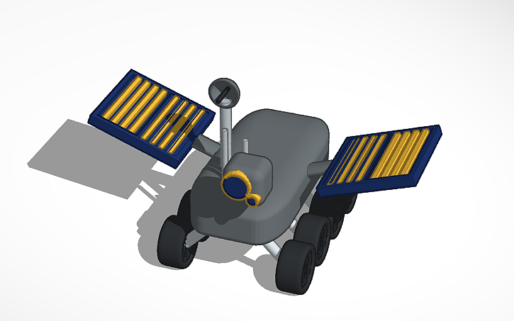 3D design Mars Rover Contest!!!! (presented by Keller Matthews) | Tinkercad