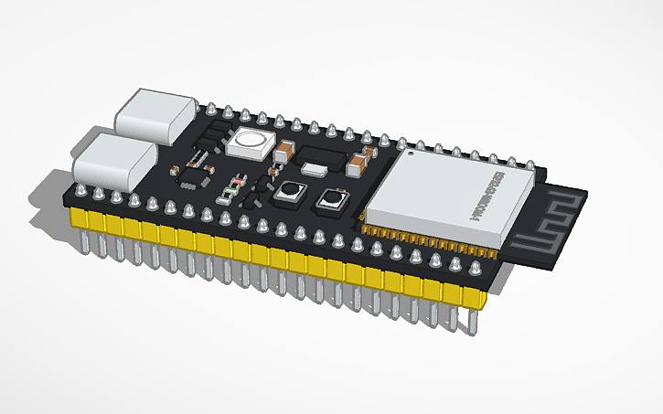 3d Design Esp32 S3 Tinkercad 0526