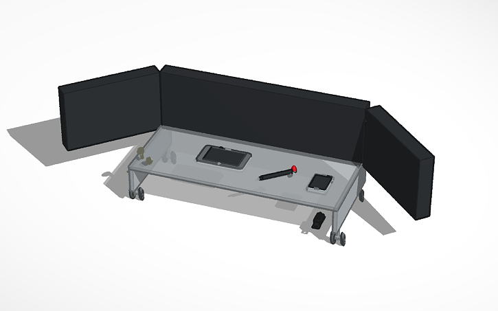 3D design Smart Desk - Tinkercad