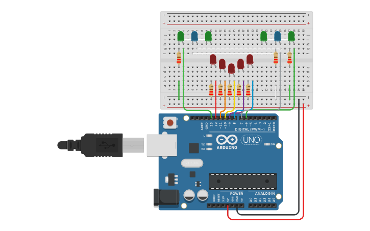 Circuit design Assignment 5 - Tinkercad